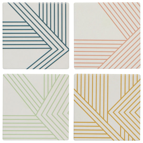 Now Designs Soak Up Coasters- Linea – The Happy Cook