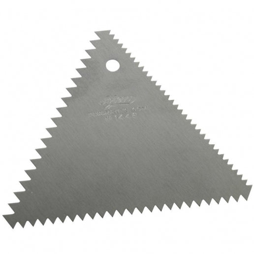 Ateco- Triangular Decorating And Icing Comb – The Happy Cook