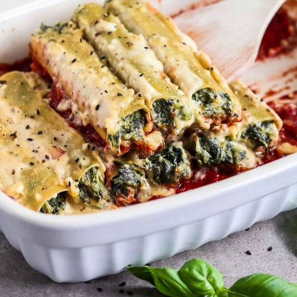 Hands-On Class - Spinach & Ricotta Manicotti – The Happy Cook